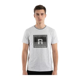 Redskins Homme, Tops, Gris, Taille: XL Tshirt MC coton stretch