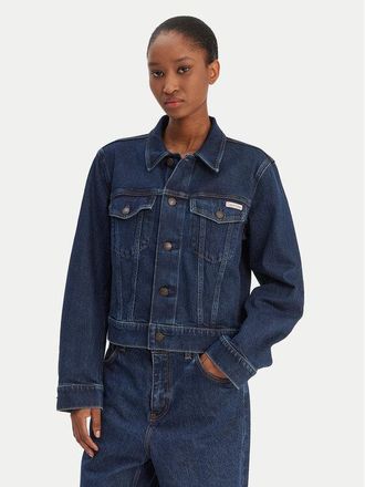 Calvin Klein Jeans Jeansjacke Classic LV047E903G Dunkelblau Regular Fit