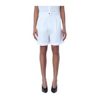 Max Mara Damen, Shorts, Wei&szlig;, XLGr&ouml;&szlig;e