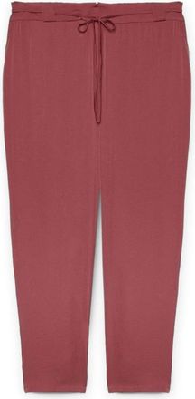 Fiorella Rubino Femme, Pantalons, Rouge, Taille: 50 FR Pantalon jogger