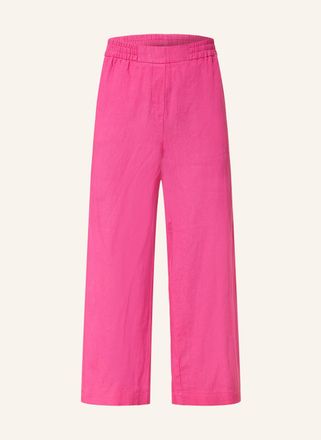 Lilienfels Lilienfels Leinen-Culotte pink