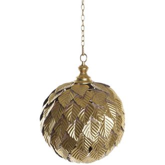 DKD Home Decor DKD Home Decor Dor&eacute; Suspension Luminaire M&eacute;tal Moderne