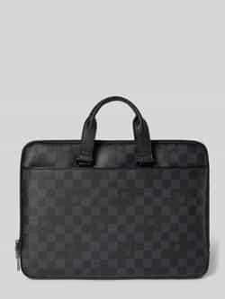 Joop Laptoptasche mit Logo-Print Modell Cort. Piazza Janus