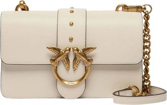 Pinko Pinko, Femme, Sacs, Blanc, Taille: ONE Size Love Bag One Mini