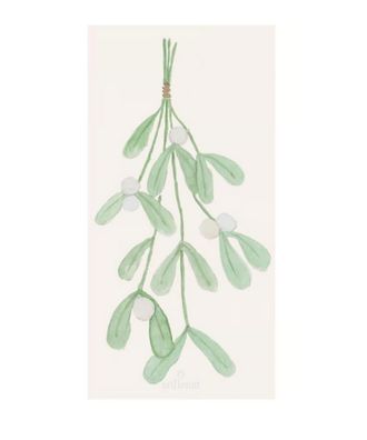 Ib Laursen Serviette Mistelzweig 16 Stck B: 40 L: 40