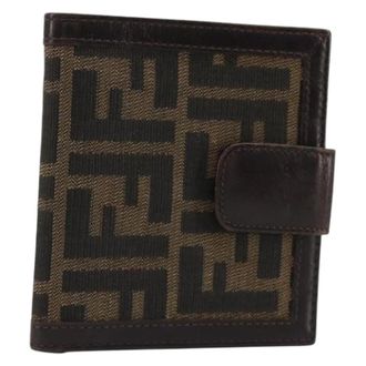 Fendi Pre-owned Zucca Canvas Geldb&ouml;rse - - Pre-owned - Damen - Braun - ONE SIZE