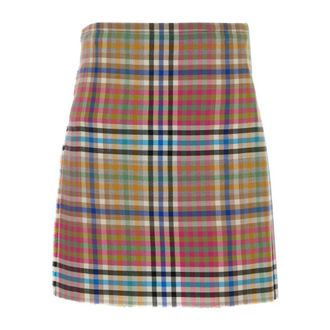 Vivienne Westwood Plaid Mini Skirt - - Skirts - Damen - Mehrfarbig - S