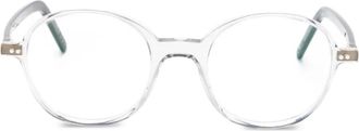 Lunor round-frame glasses - Wei&szlig;