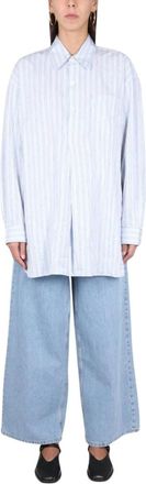 Our Legacy Femme, Blouses et Chemises, Blanc, Taille: 34 FR Chemise Popover