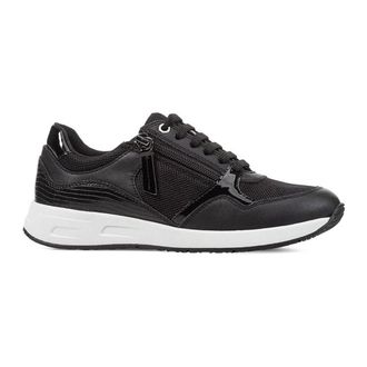 Geox M&auml;dchen D Bulmya B Sneaker, Schwarz, 40 EU