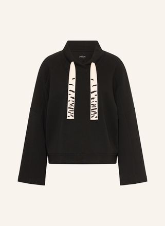 Marc Cain Sweatshirt Mit Schmucksteinen schwarz