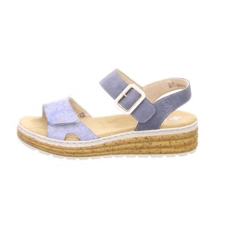 Rieker Damen, Schuhe, Blau, 40 EUGr&ouml;&szlig;e