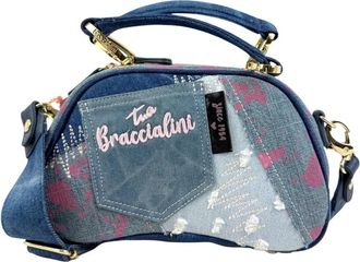Braccialini Femme, Sacs, Bleu, Taille: ONE Size Candy Bowler S