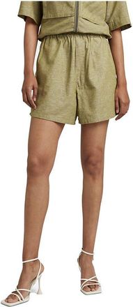 G-Star RAW Damen Sport Shorts, Mehrfarben (Avocado/Milk D23313-D123-D857), XL