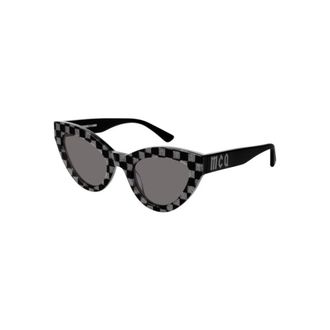 Alexander McQueen Mq0152S 002 Sonnenbrille - - Accessories - Damen - Schwarzk - 50 MM