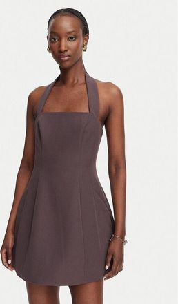 Bardot Bardot Coctailkleid Nevelle 59857DB Dunkelbraun Slim Fit