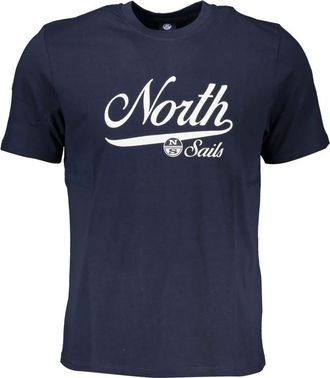 North Sails Homme, Tops, Bleu, Taille: 3XL Short Sleeve T-Shirt