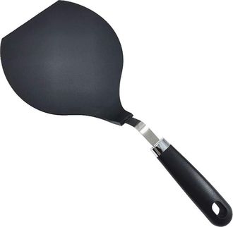 Hemoton Hitzebeständiger Nylon Pfannenwender Extra Breit Für Pizza Pfannkuchen Und Wok Spülmaschinenfest Mit Rutschfestem Griff 14.4 Zoll Küchenhelfer