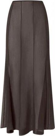 Pinko Pinko, Femme, Jupes, Brun, Taille: 40 FR Maxi Skirt