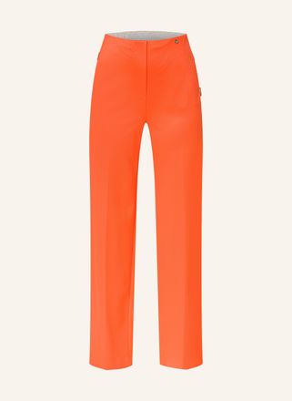 Marc Cain Marlenehose Aus Jersey rot