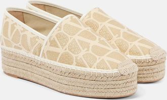 Valentino Garavani Espadrilles Toile Iconographe