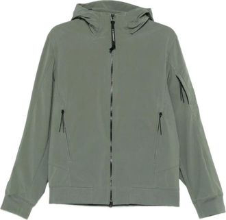 C.P. Company C.p. Company, Homme, Vestes, Vert, Taille: L Veste Zipp&eacute;e &agrave; Capuche