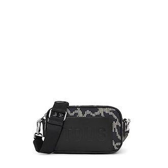 Tous Bandolera Negra Sac bandouli&egrave;re Reporter Noir KAOS Pix Soft Femme