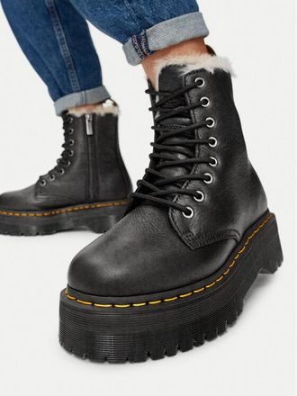 Dr. Martens Schn&uuml;rstiefel Jadon Fl 25637001 Schwarz