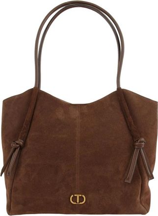 Twinset Femme, Sacs, Brun, Taille: ONE Size Tote Marrone