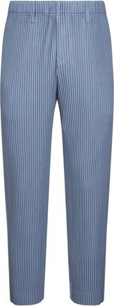 Issey Miyake Homme, Pantalons, Bleu, Taille: L Homme Pliss&eacute; Pantalons
