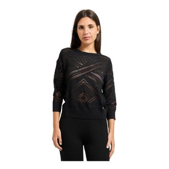 Yes-Zee YES Zee, Femme, Pulls, Noir, Taille: 36 FR YES ZEE Sweaters