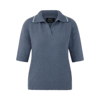 Marc Cain V-Ausschnitt Strickware - - Knitwear - Damen - Grau - L
