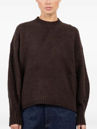 Avant Toi ribbed knitwear - Braun