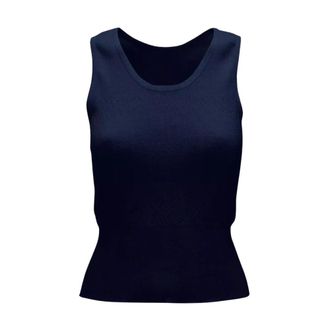 J.W.Anderson Pointelle Tank Top - - Tops - Damen - Blau - S