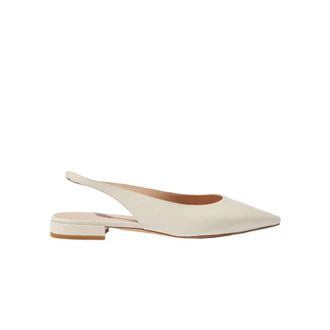 Scarosso Viviana Slingback Ballerinas - - Shoes - Damen - Beige - 38 1/2 EU