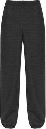 Moschino Homme, Pantalons, Brun, Taille: L Pantalon &agrave; jambes larges