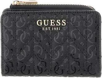 Guess Stacey Slg Zip Arnd Card Case - - Accessories - Damen - Schwarzk - ONE SIZE