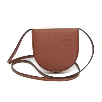 Loewe Sac bandouli&egrave;re en cuir Pre-owned - Femme - Pre-owned - Brun - Taille: ONE Size