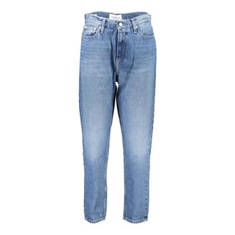 Calvin Klein Denim Donna Blaue Mom Jeans - - Jeans - Damen - Blau - W25 L28