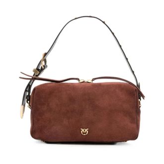 Pinko Pinko, Femme, Sacs, Brun, Taille: ONE Size Sacs &agrave; &eacute;paule