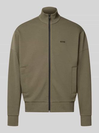 HUGO BOSS Regular Fit Sweatjacke aus Baumwoll-Mix Modell SW_Union Skaz