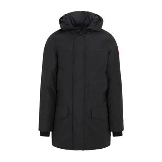 Canada Goose Schwarze Jacke f&uuml;r kalte Wetterabenteuer - - Coats - Herren - Schwarzk - 2XL