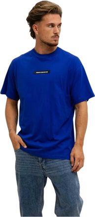 Versace Jeans Couture Homme, Tops, Bleu, Taille: XL T-Shirt Patch en Silicone