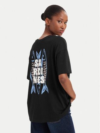 Only T-Shirt Vivvi 15346761 Schwarz Regular Fit