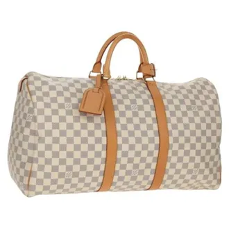 Louis Vuitton Sac Week-end Pre-owned - Femme - Pre-owned - Blanc - Taille: ONE Size