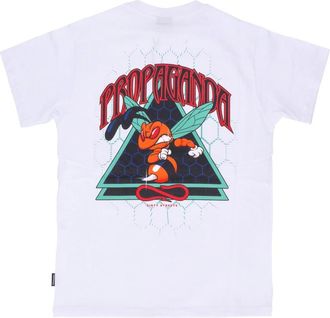 PROPAGANDA Homme, Tops, Blanc, Taille: XL Triangle Sting Tee