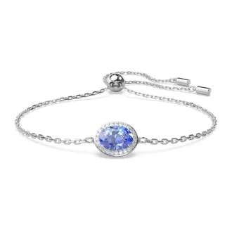 Swarovski Femme, Accessoires, Bleu, Taille: ONE Size Bracelet Constella Coupe Ovale
