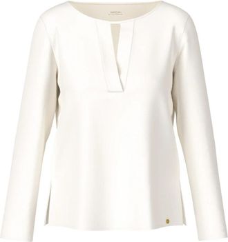 Marc Cain Seidenbluse - - Blouses & Shirts - Damen - Wei&szlig; - 3XL