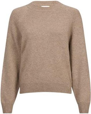 Saison 1865 Pull BALME droit uni col rond en laine