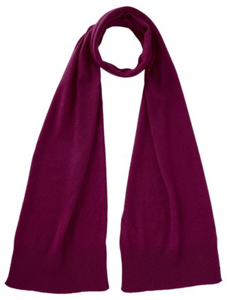 Benetton Damen Sciarpa In Maglia 1002du01e schal, violett, Einheitsgr&ouml;&szlig;e